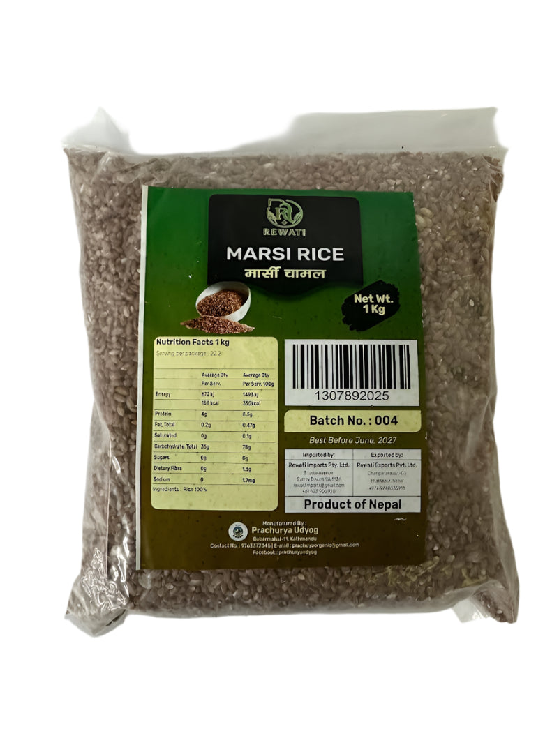 Rewati Marsi Rice 1Kg – Rice Spice & Dice