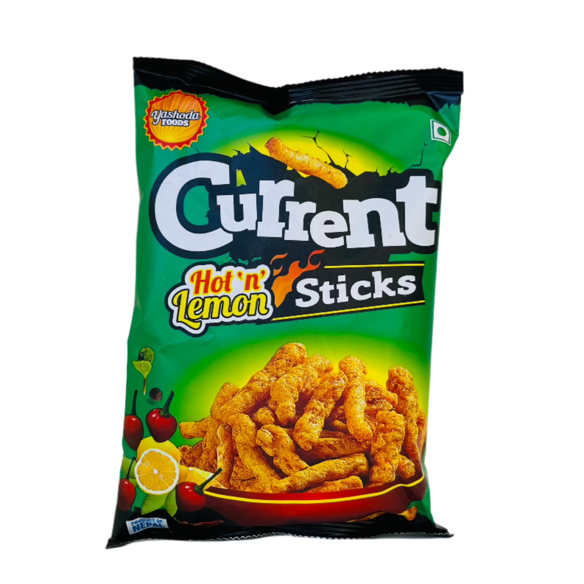 Current Hot N Lemon Sticks 80Gm – Rice Spice & Dice