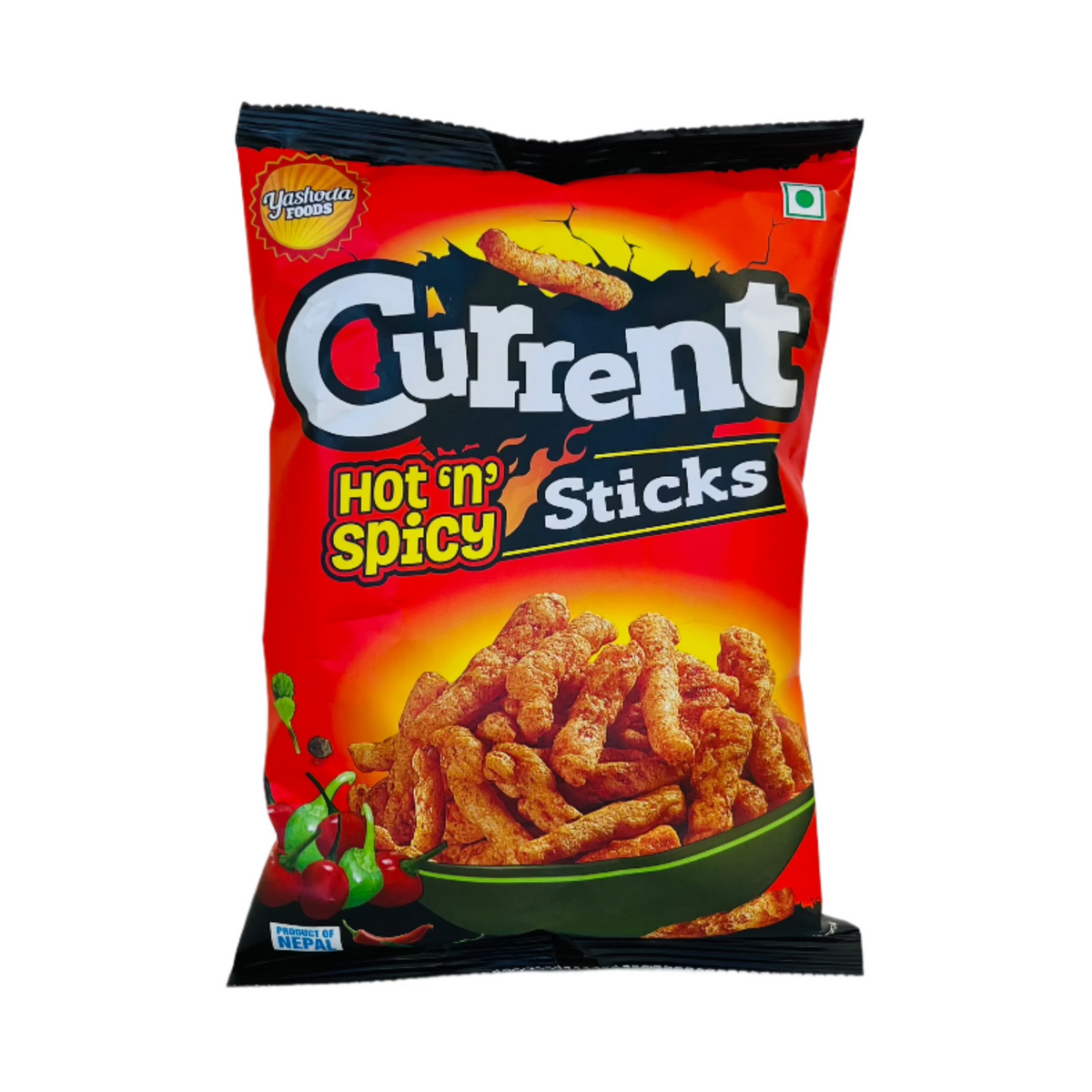Current Hot N Spicy Sticks 80Gm – Rice Spice & Dice