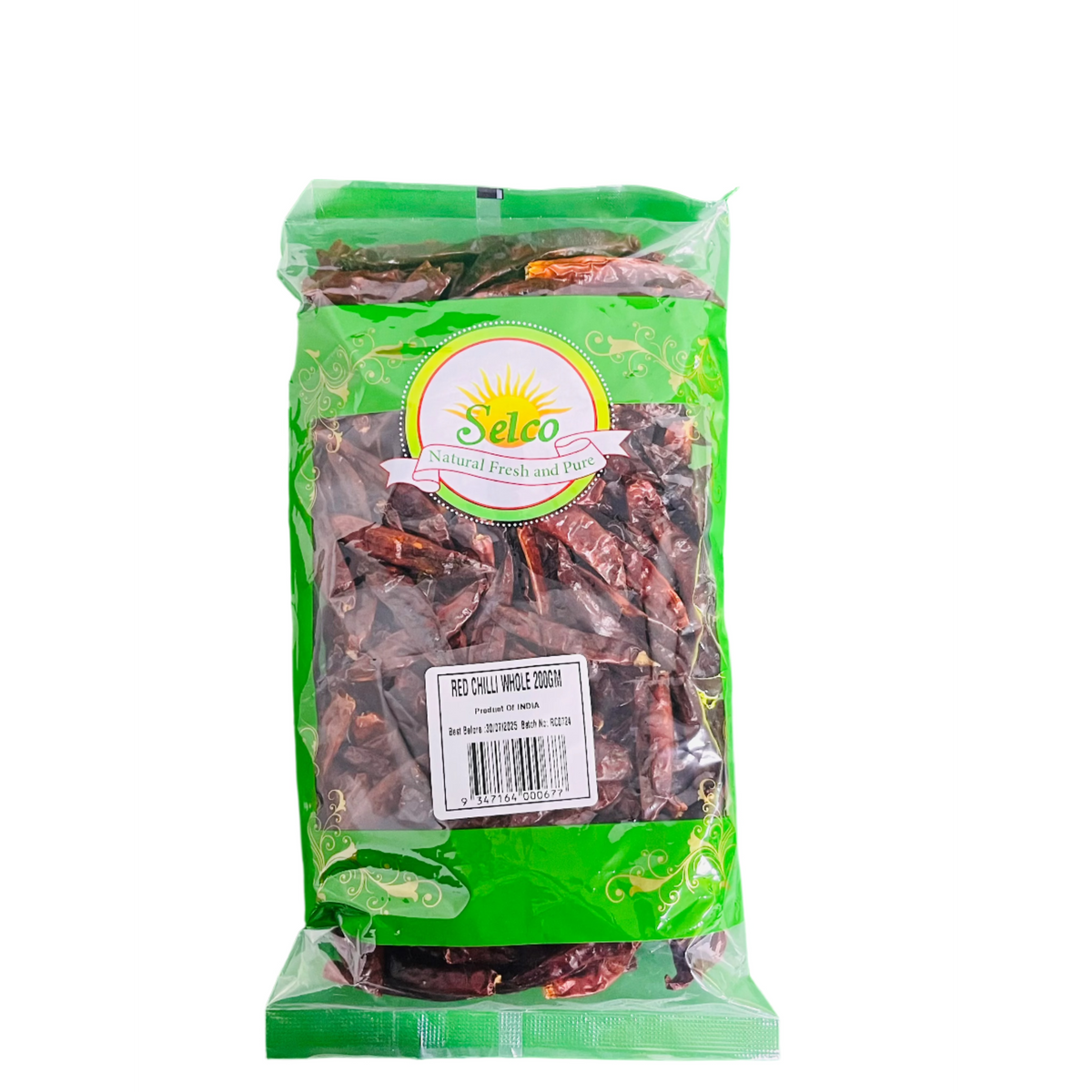 Selco Red Chilli Whole 200Gm – Rice Spice & Dice