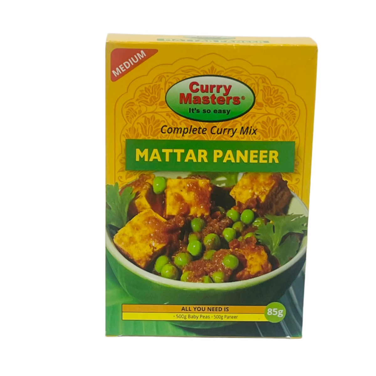 Curry Master Mattar Paneer 85Gm – Rice Spice & Dice