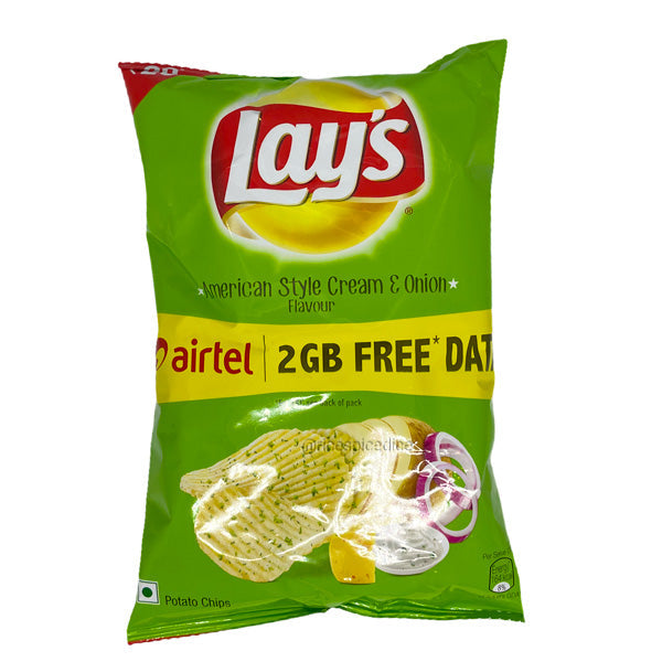 Lays American Cream And Onion 48Gm – Rice Spice & Dice