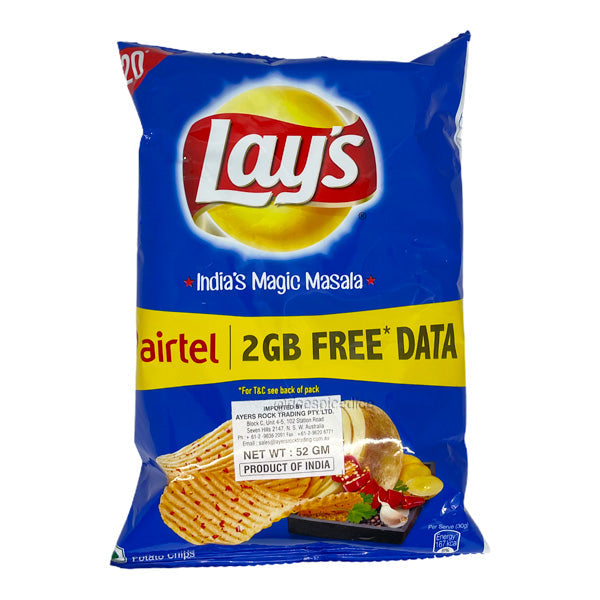 Lays Indias Magic Masala 52Gm – Rice Spice & Dice